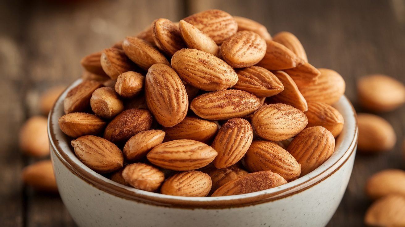 Cinnamon Roasted Almonds Recipe - Food Blasts