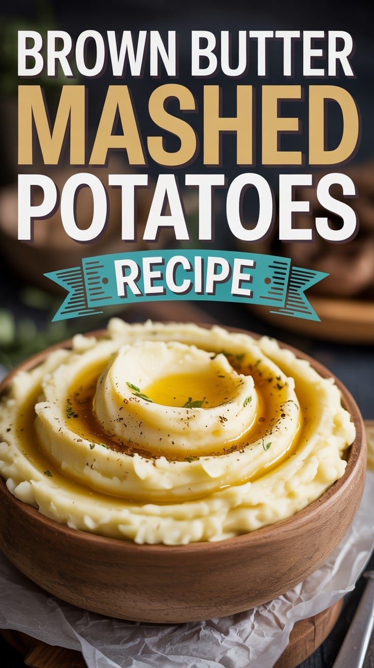 Brown Butter Mashed Potatoes Recipe - Food Blasts