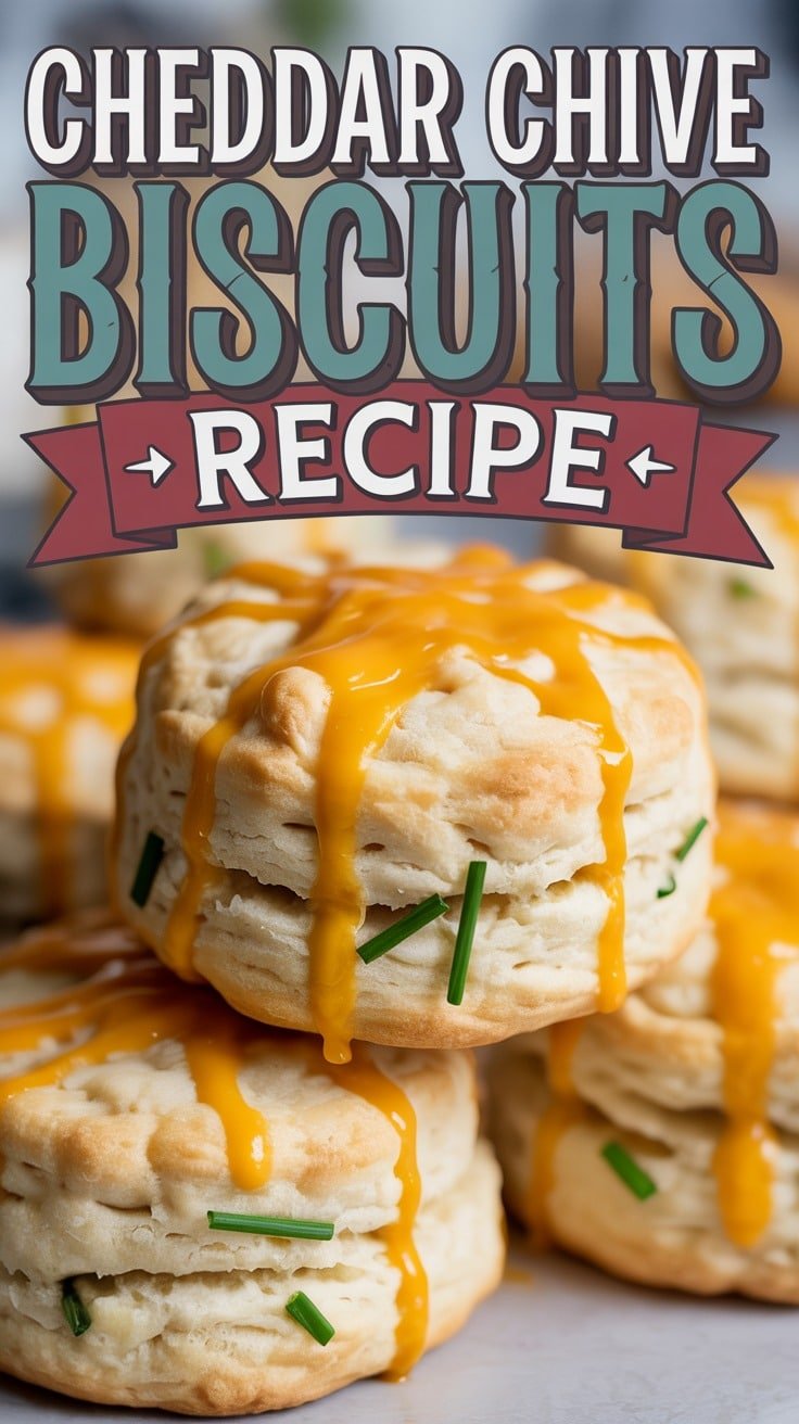 Cheddar Chive Biscuits Recipe - Food Blasts