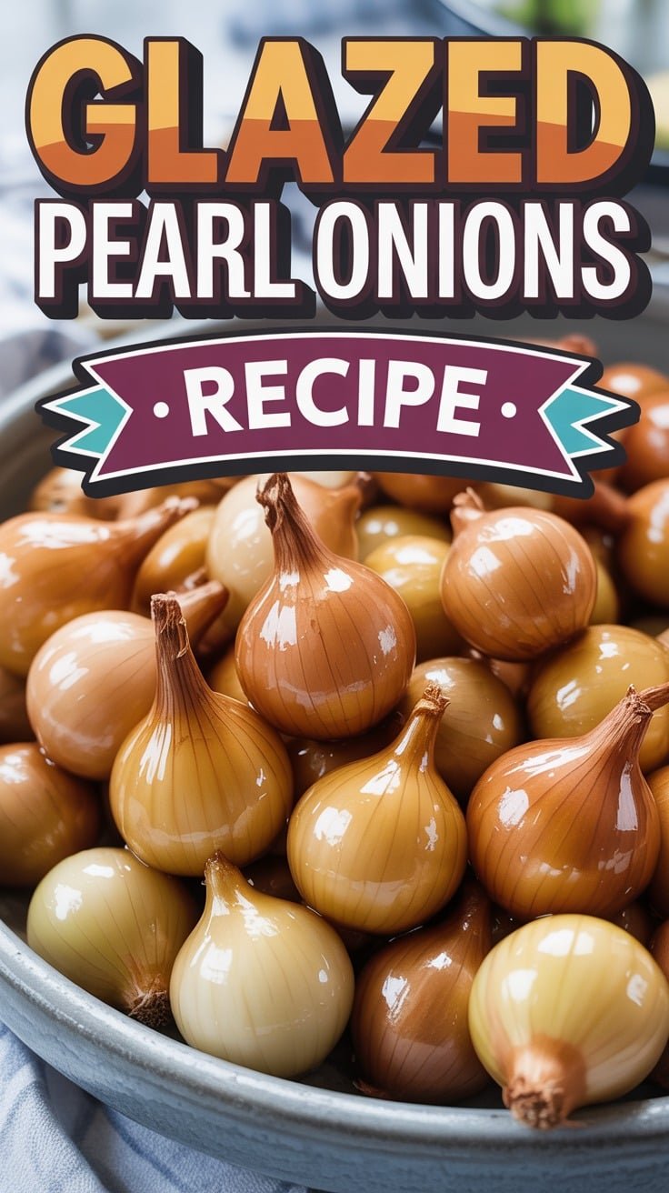 Sweet and Savory Glazed Pearl Onions Recipe - Food Blasts