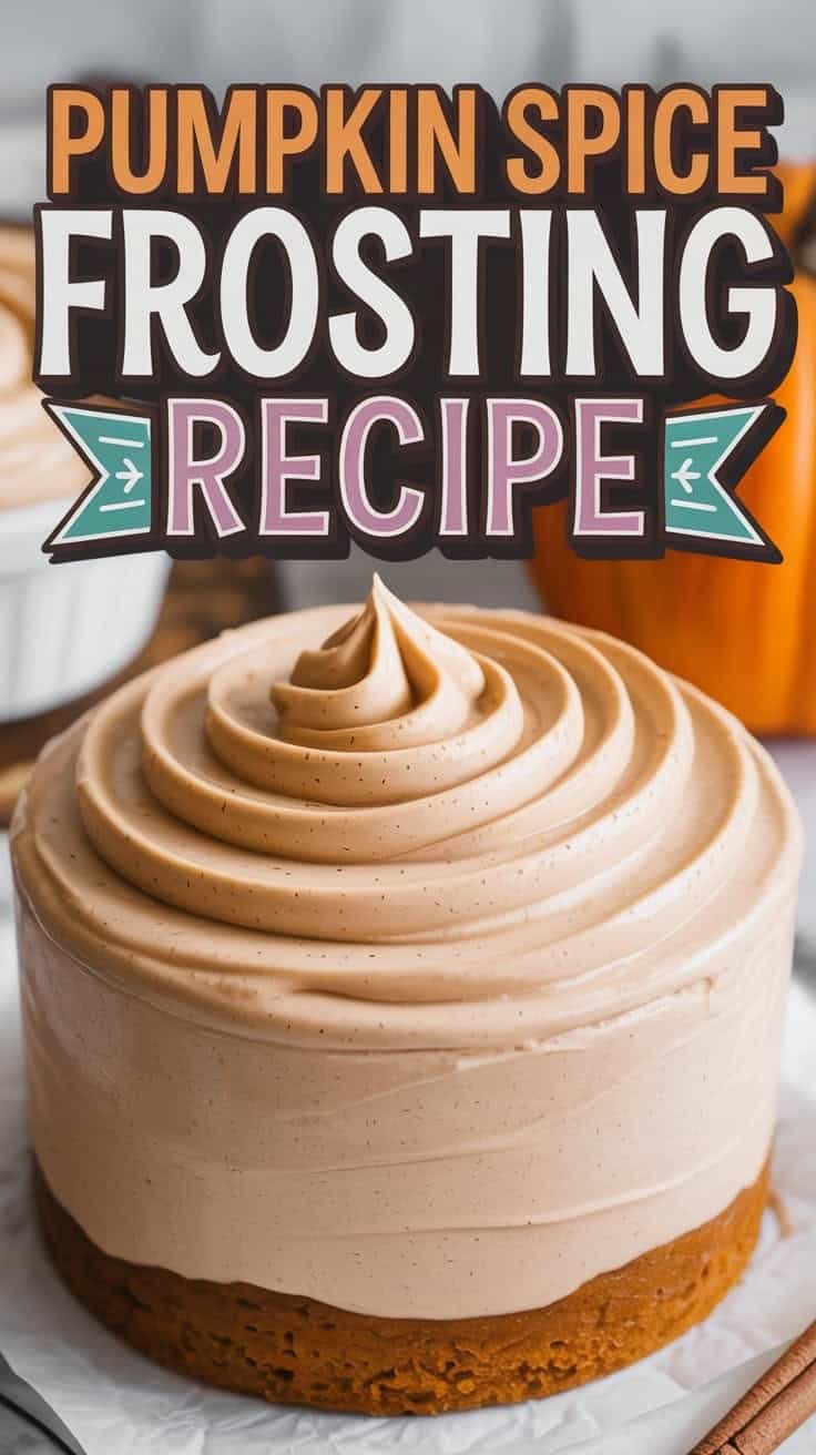 Delicious Pumpkin Spice Frosting Recipe - Food Blasts