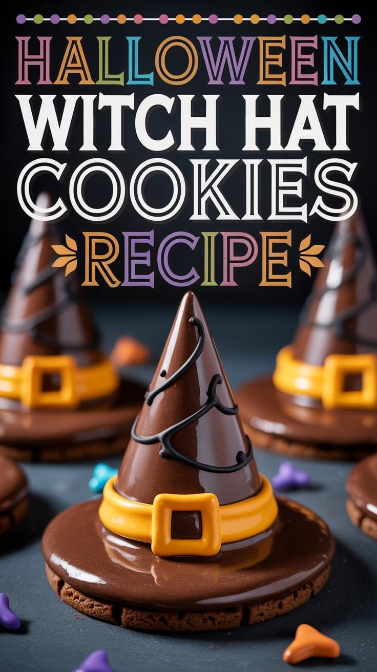 Witch Hat Cookies Recipe for Halloween - Food Blasts