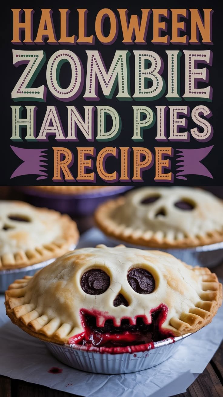 Zombie Hand Pies Recipe for Halloween - Food Blasts
