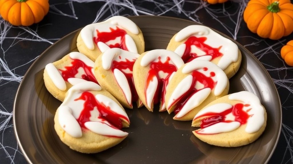 Vampire Fang Sugar Cookies Recipe - Food Blasts