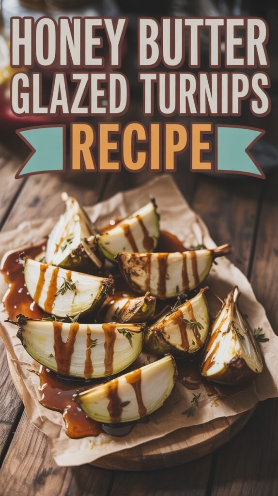 Honey Butter Glazed Turnips Recipe - Food Blasts