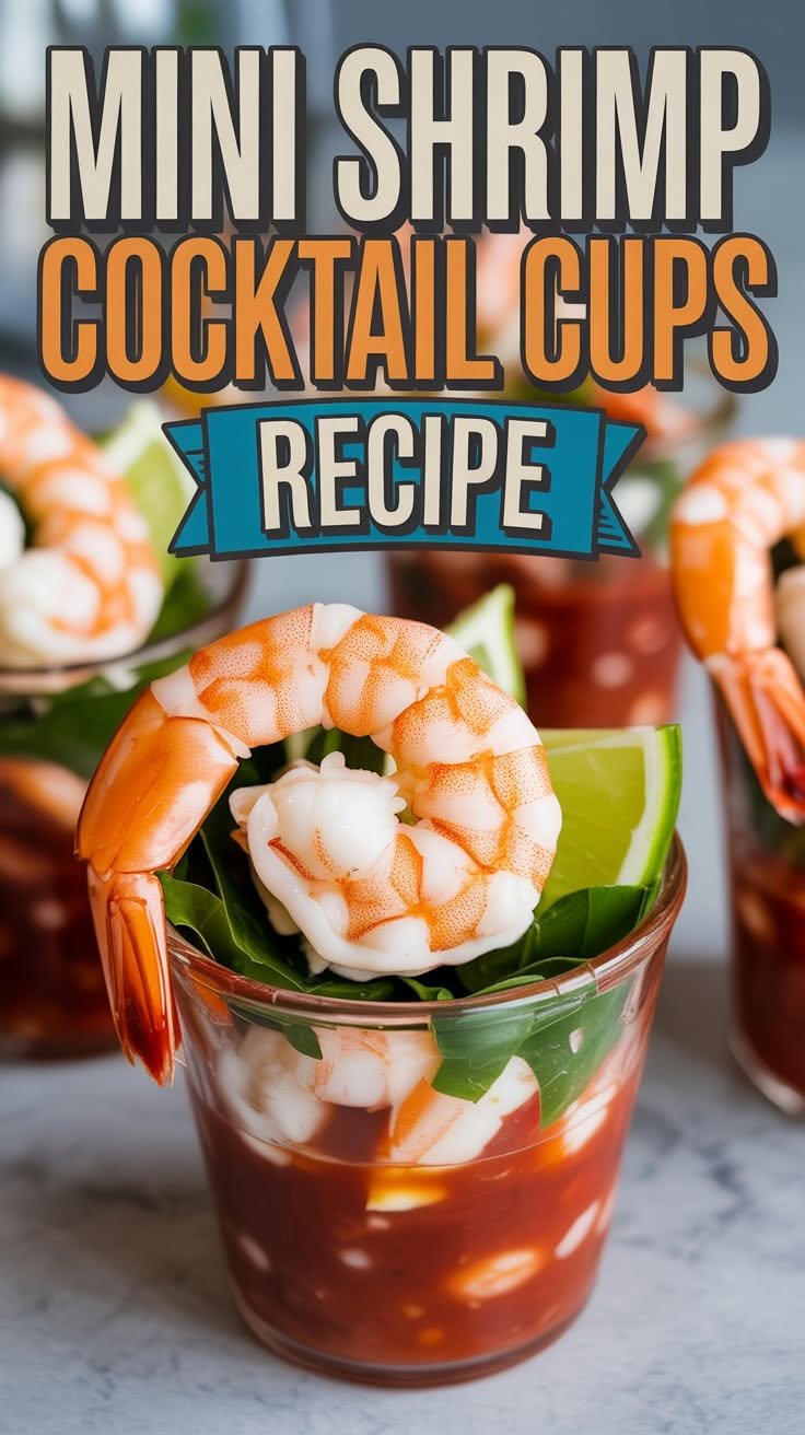 Mini Shrimp Cocktail Cups Recipe - Food Blasts